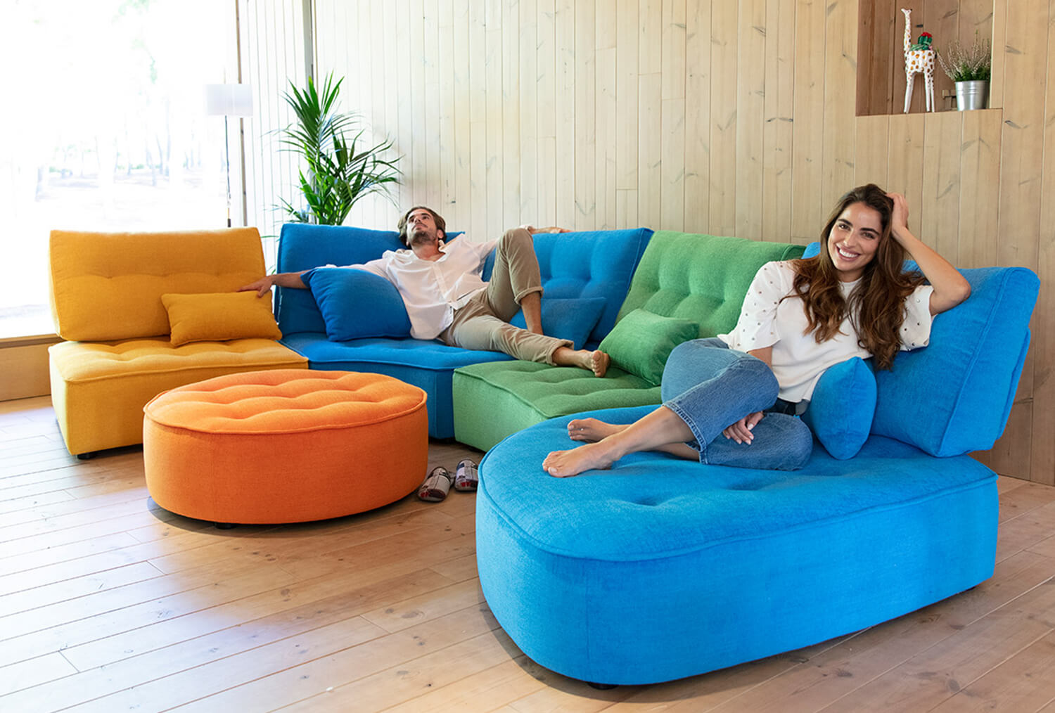 Canapé modulable ARIANNE LOVE - Fama - VAZARD home