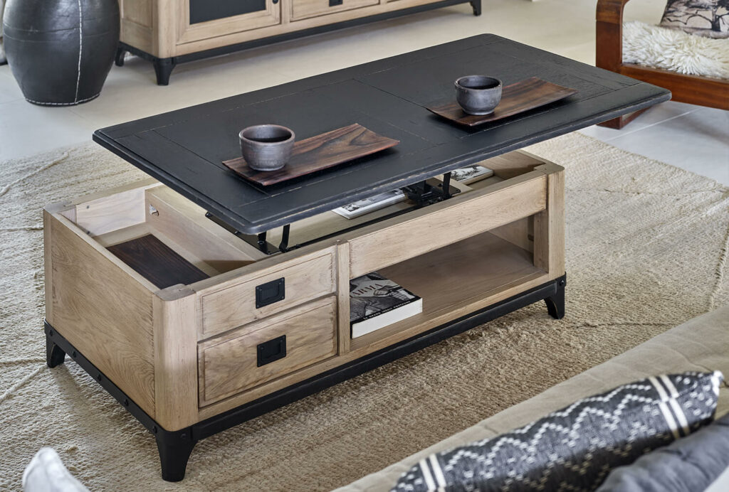 Table basse dinette INDUS - chêne - VAZARD home