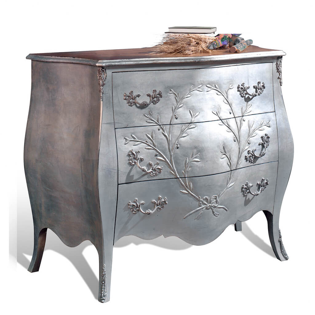 Commode CHEVERNY - rayures blanches et noires - VAZARD home