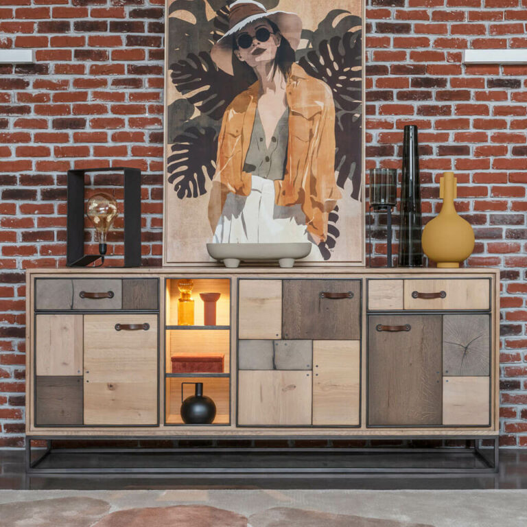 Meuble tv chevalet PATCHWORK - Artcopi - VAZARD home