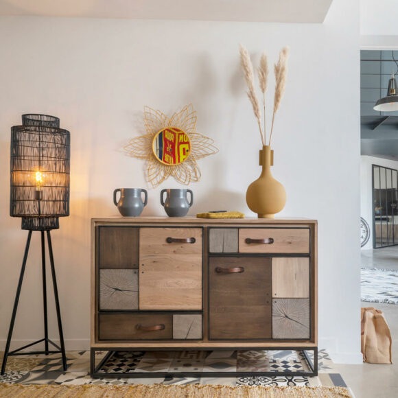 Meuble tv chevalet PATCHWORK - Artcopi - VAZARD home